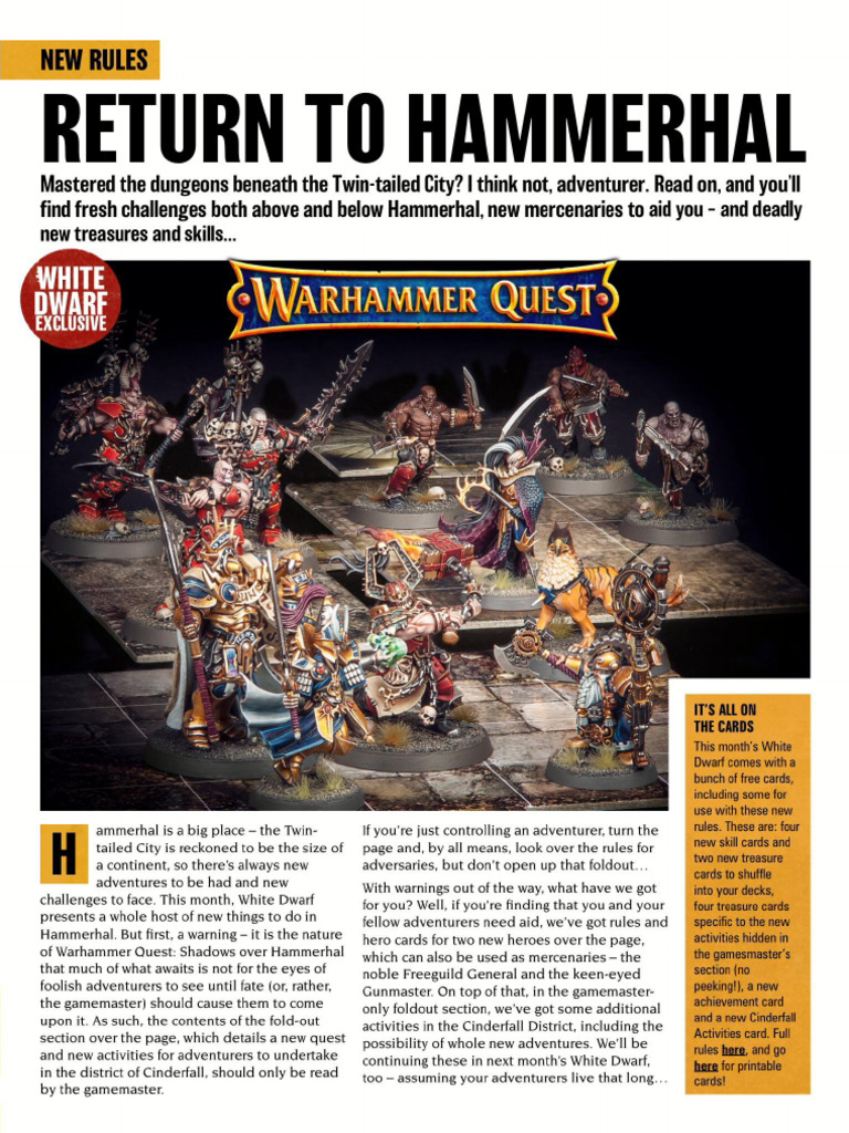 Return To Hammerhal | PDF