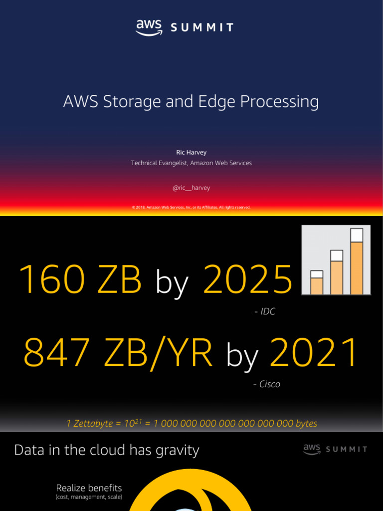 AWS Storage Solutions Overview | PDF | Amazon Web Services | Cloud ...