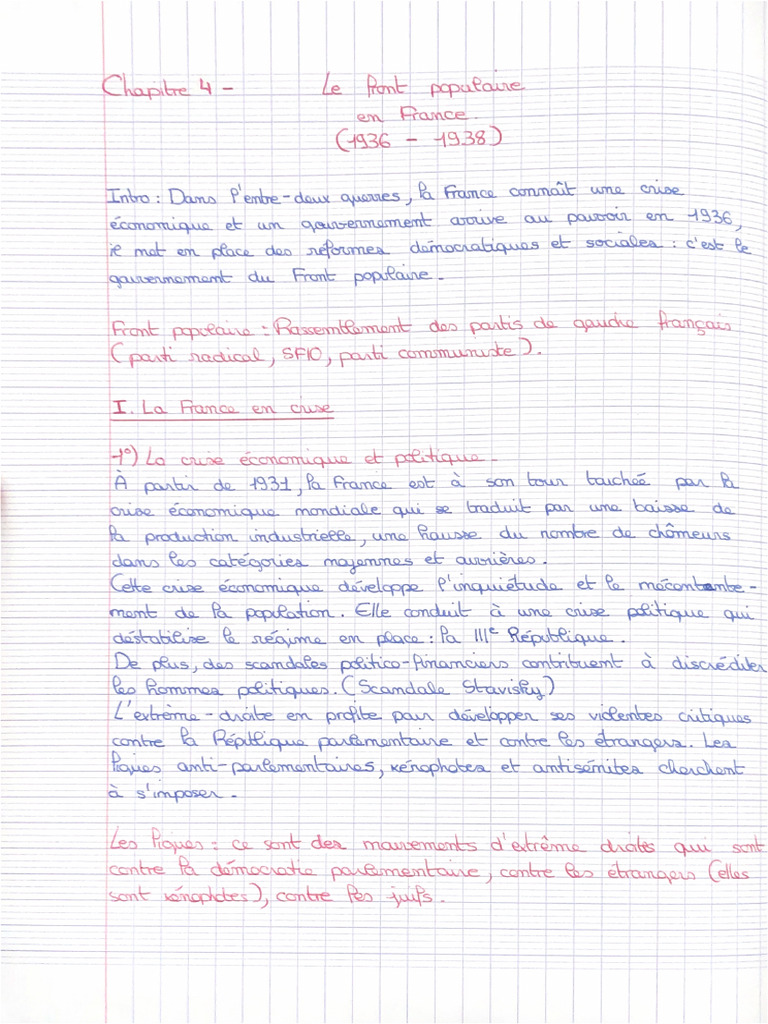 Cours D'histoire | PDF