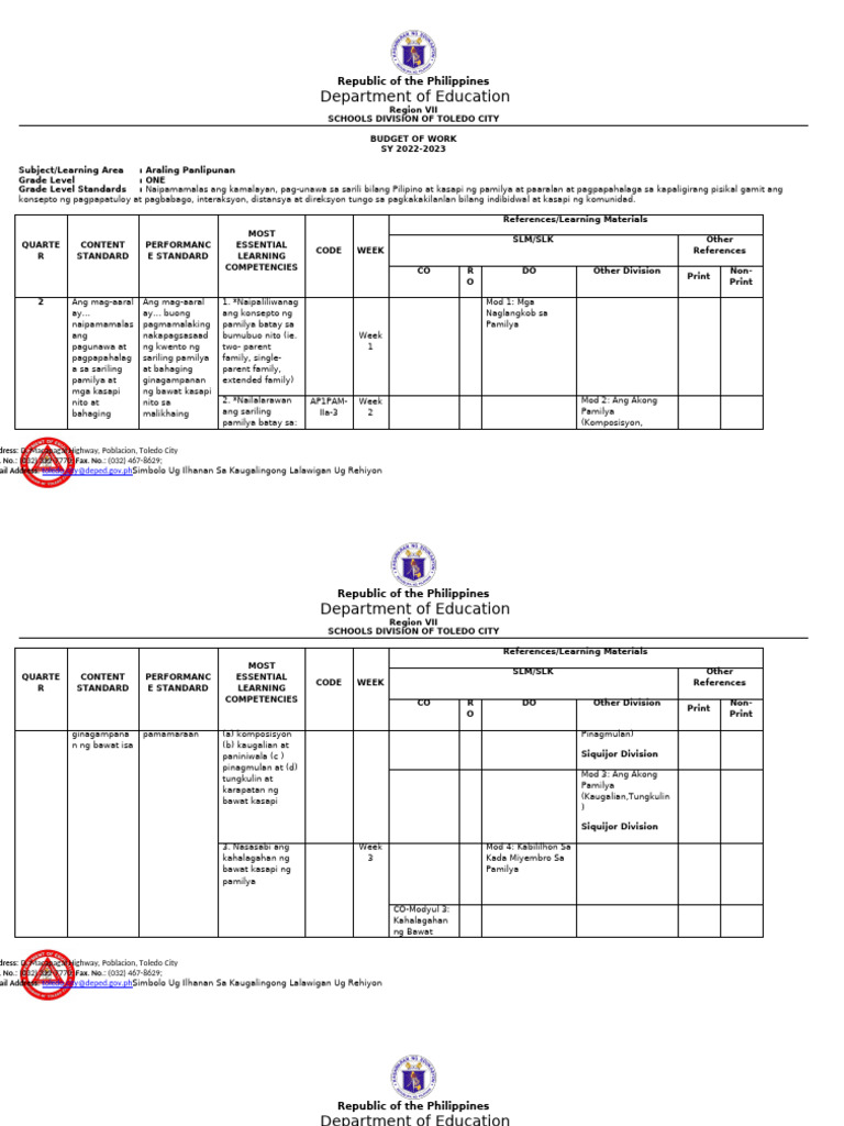 Bow Ap1 6 Q2 Sy 2022 2023 | PDF