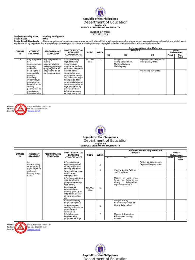Bow Ap1 6 Q3 Sy 2022 2023 | PDF