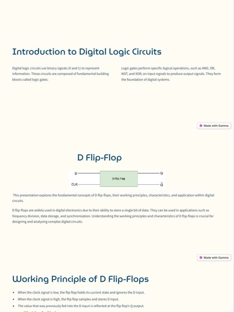 Introduction To Digital Logic Circuits | PDF | Digital Electronics | Electronic Circuits