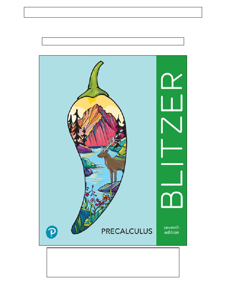 Test Bank For Precalculus 7th Edition by Blitzer | PDF | Temperature ...