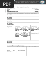 ICT Integration Lesson Plan Template | PDF