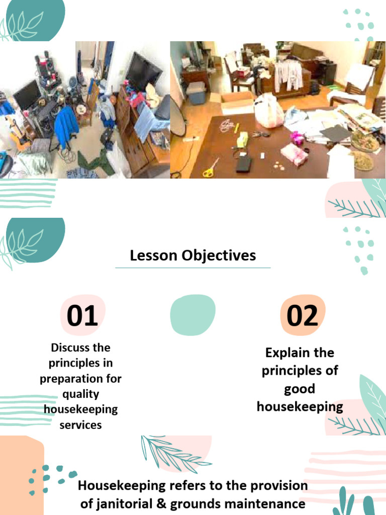 Housekeeping Principles Guide Pdf