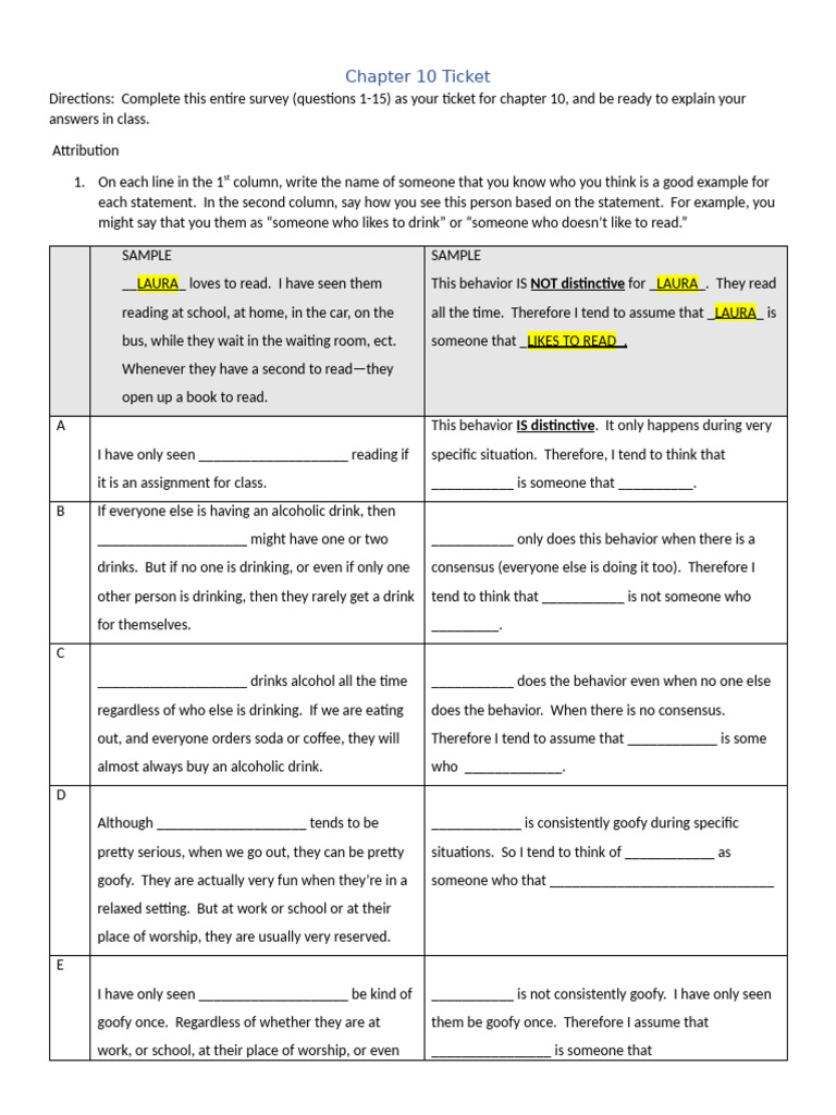 Understanding Attribution Biases | PDF | Attitude (Psychology ...