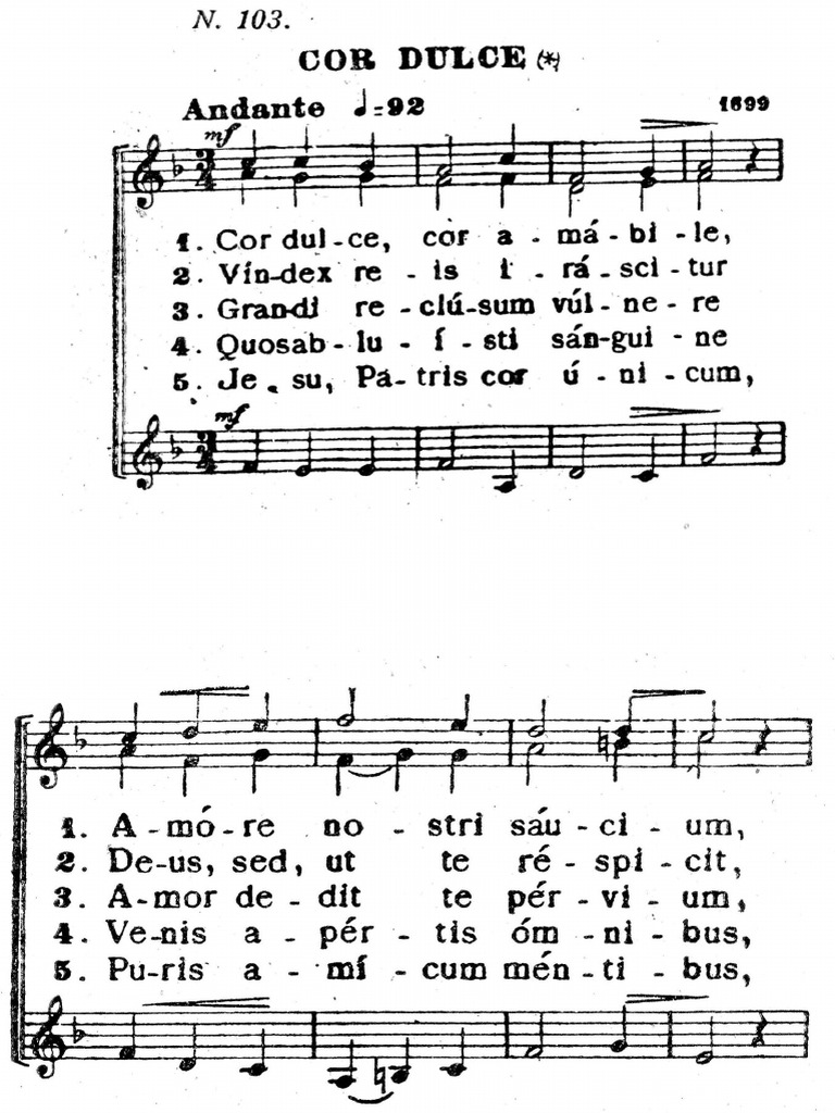 Cor dulce | PDF