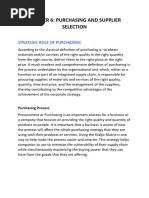 The Purchasing Chessboard | PDF | Supply Chain | Prices