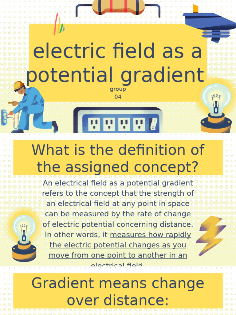 Electric Field as Potential Gradient | PDF | Electric Field | Field ...