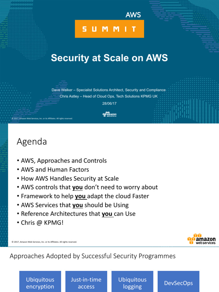 AWS Security at Scale Overview | PDF | Amazon Web Services | Command Line Interface