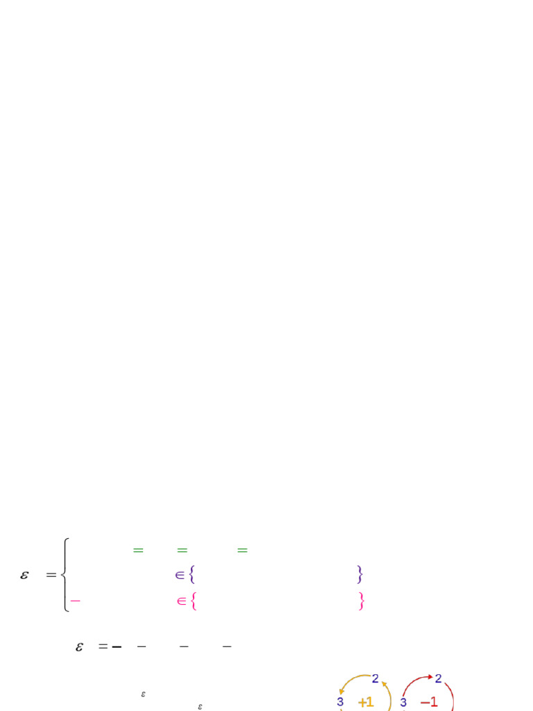 7. Permutation Symbol | PDF