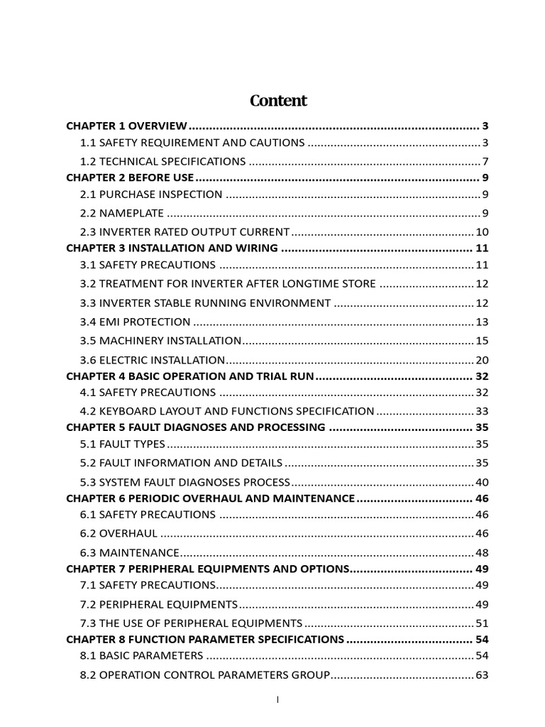 AC300 Inverter User Manual | PDF | Power Supply | Power Inverter