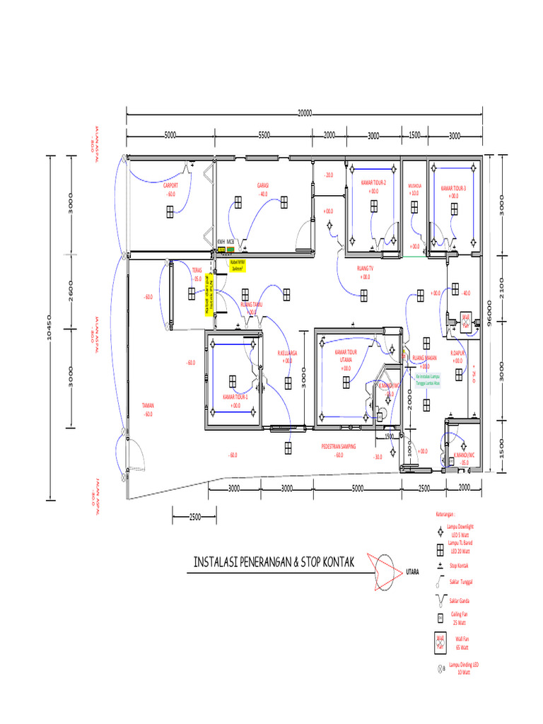 Visio-Denah Rumah | PDF