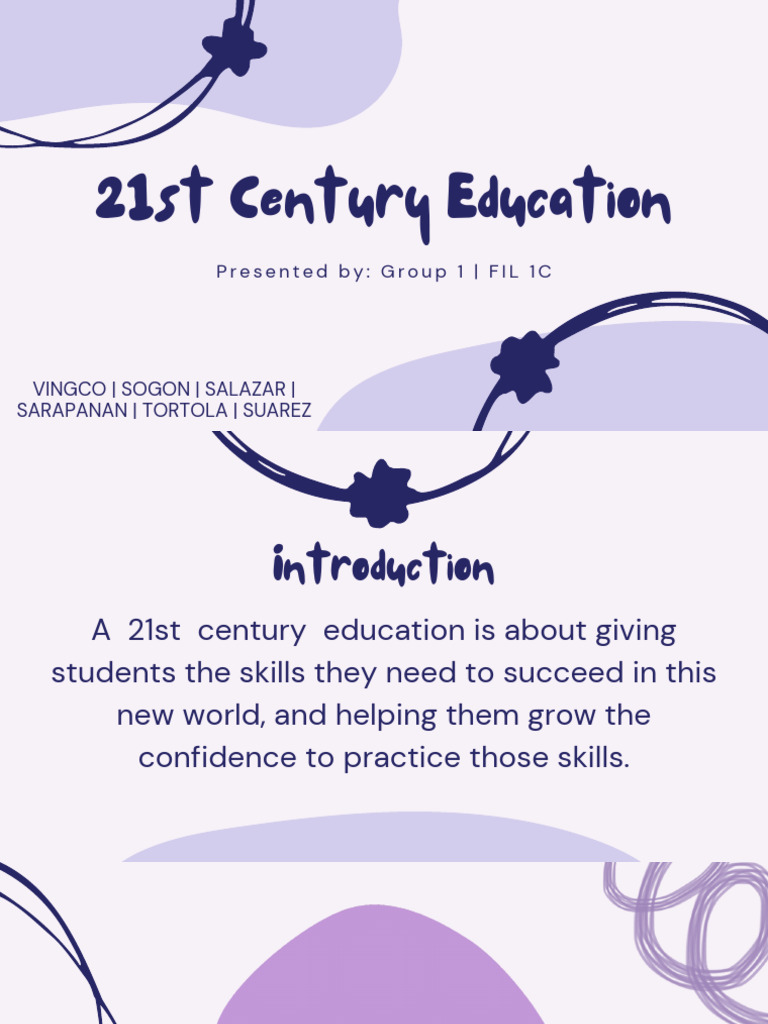 21st Century Education Overview | PDF | Teachers | Learning