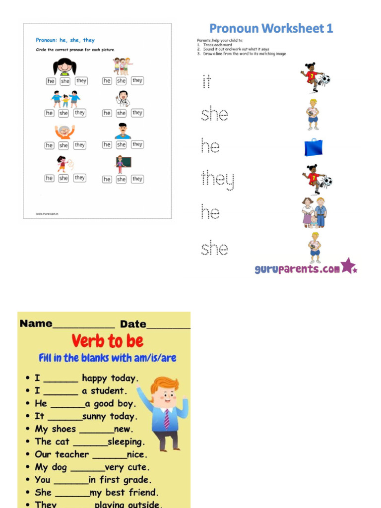 Personal Pronouns | PDF