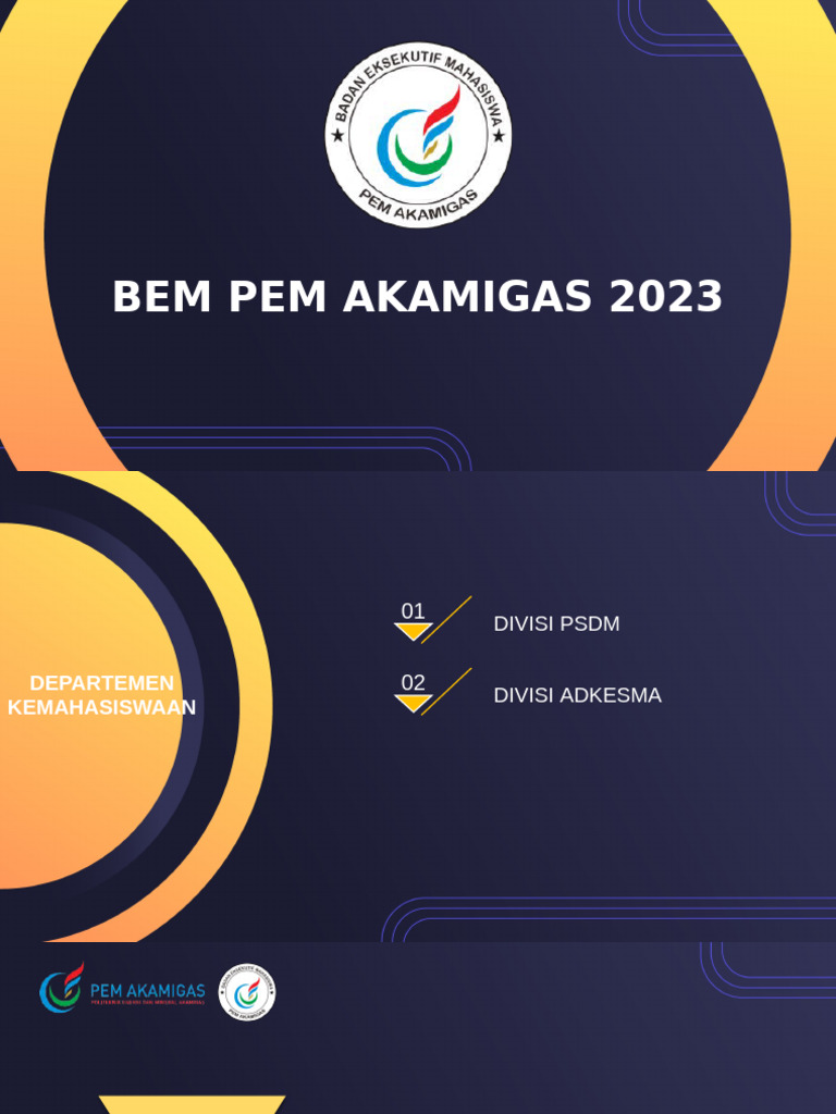 Program Kerja BEM PEM Akamigas 2023 | PDF
