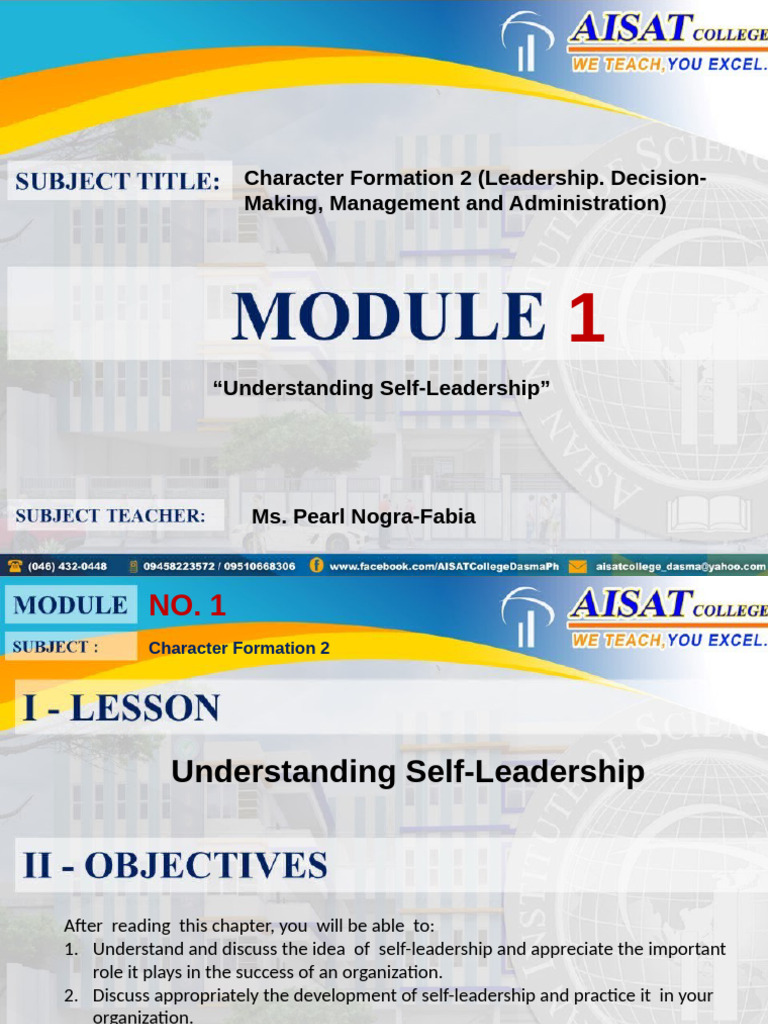 Understanding Self-Leadership in Organizations | PDF | Leadership ...