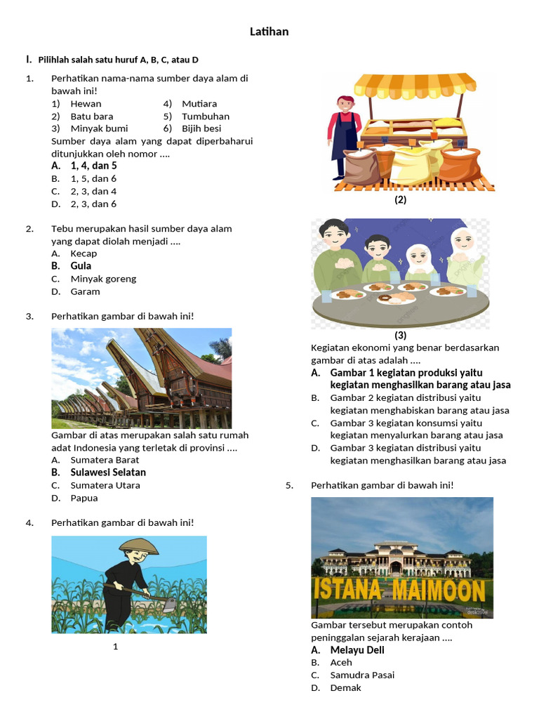To 1 IPS - Pilgan Isian Esai | PDF