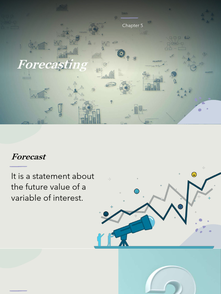 BM2 Chapter 5 Forecasting | PDF | Forecasting | Linear Regression