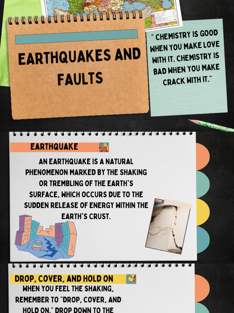 Earthquakes and Faults Earth Science Stations Digital Workbook Group ...
