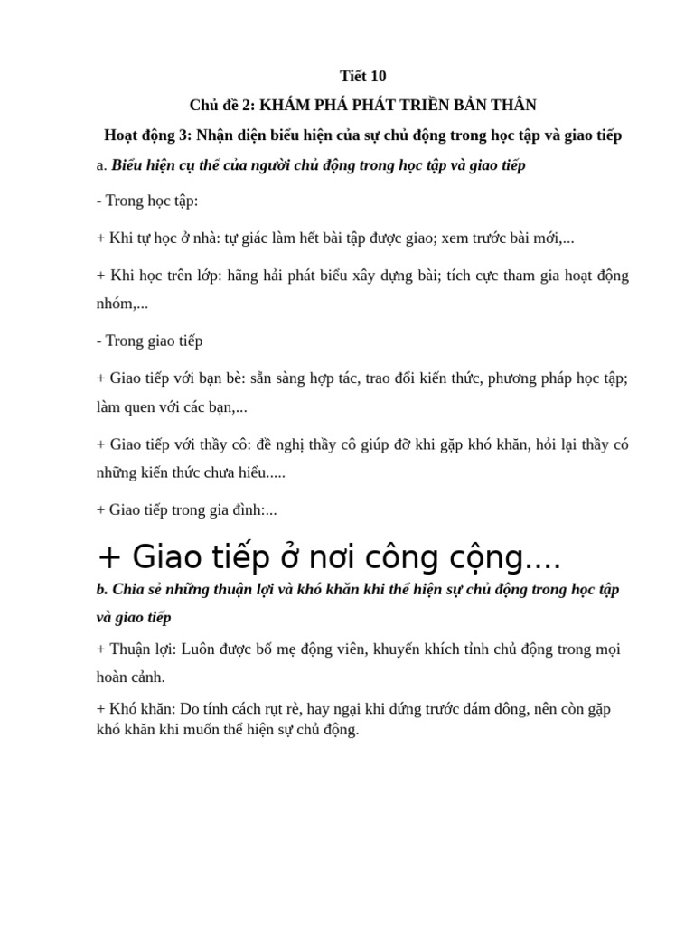 10 Chép | PDF