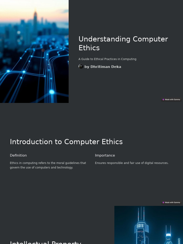 Understanding Computer Ethics | PDF | Malware | Cybercrime