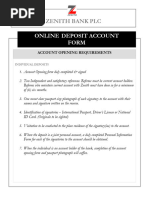 PNB Client Request Form Template | PDF | Cheque | Banks