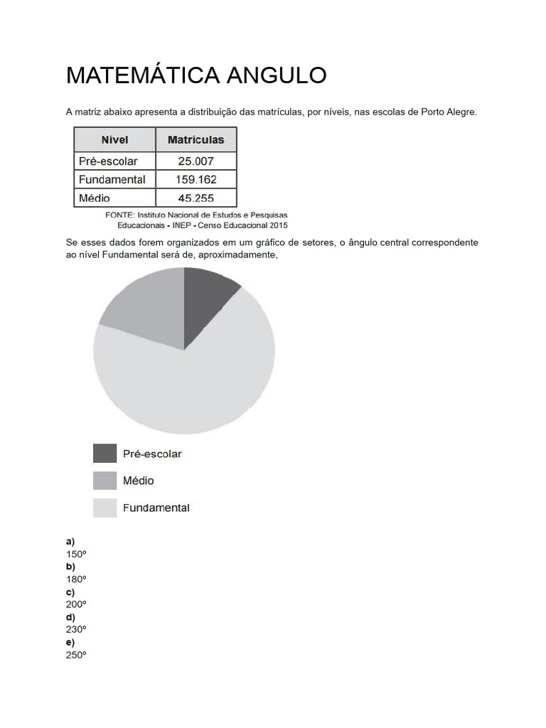MATEMÁTICA ANGULO | PDF