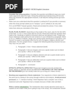 Essay Skeleton Structure Guide | PDF | Paragraph