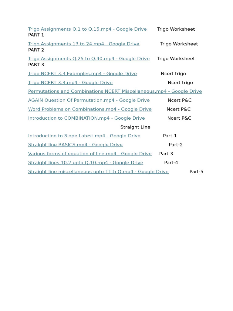 Trigo Assignments Q | PDF
