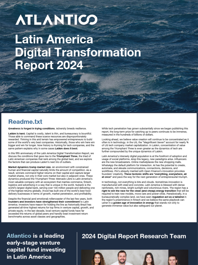 Atlantico - Latin America Digital Transformation Report 2024 | PDF ...