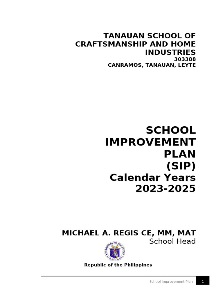 Pinaka-final-na-SIP | PDF | Literacy | Learning