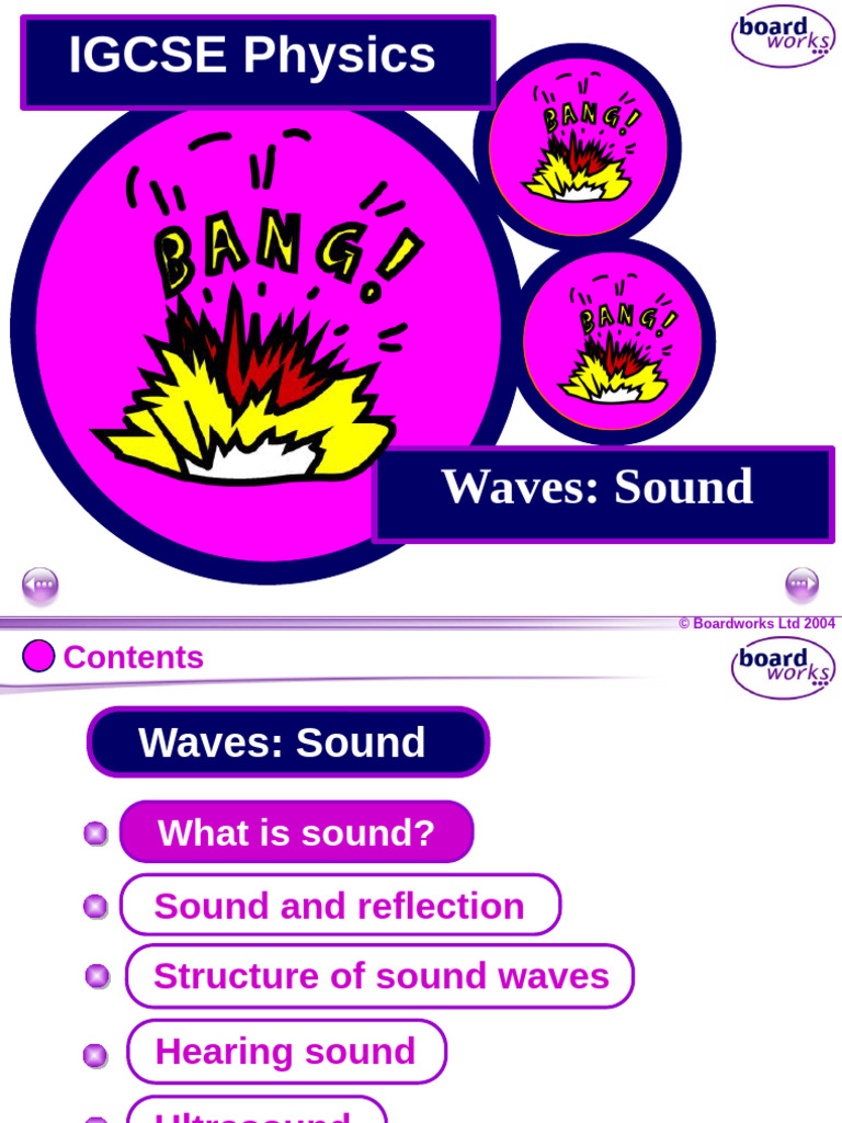Dokumen - Tips Boardworks LTD 2004 Waves Sound Igcse Physics | PDF ...