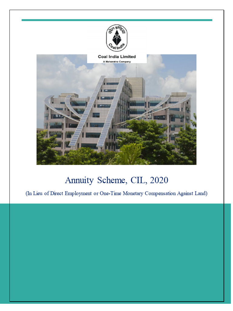 Annuity Scheme CIL, 2020 | PDF | Employment | Indexation