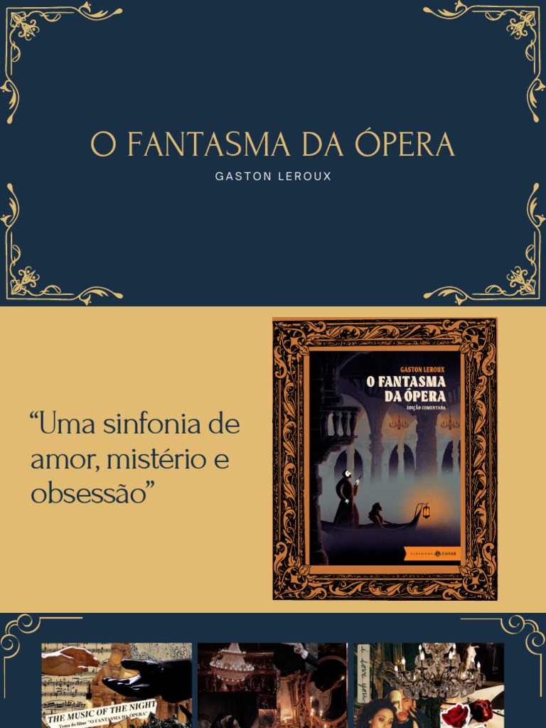 O Fantasma da Ópera: Amor e Mistério | PDF