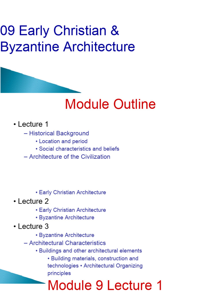 Early Christian and Byzantine Architecture | PDF | Dome | Byzantine Empire
