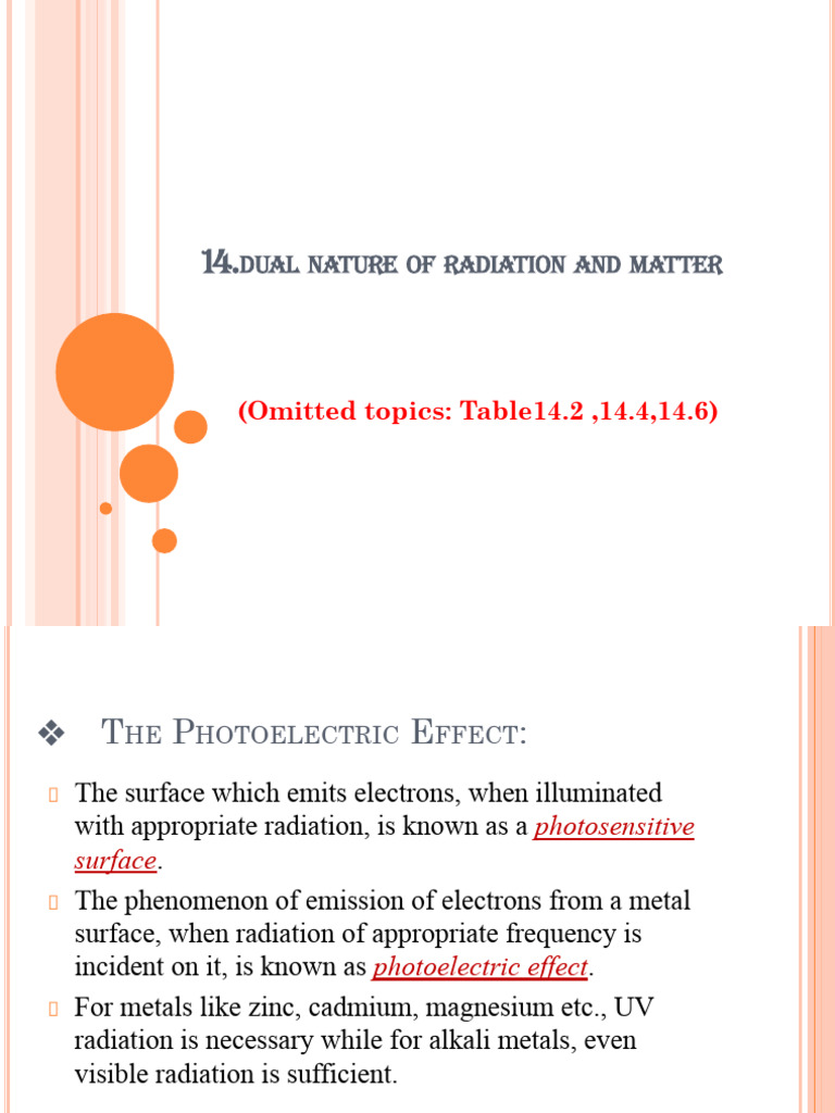 Photoelectric Effect Explained | PDF | Photoelectric Effect ...