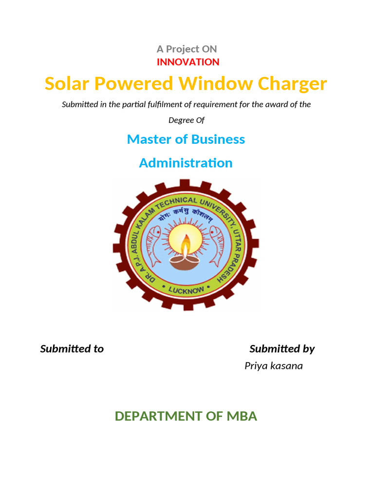 Solar Power Window | PDF | Rectifier | Solar Panel