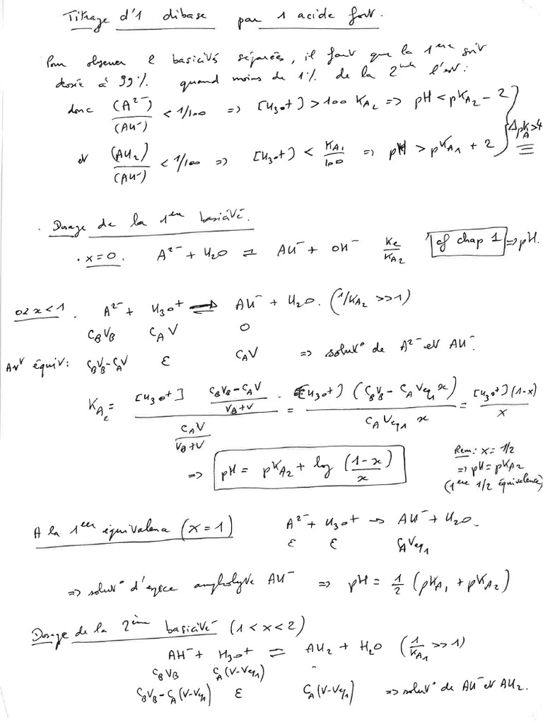 Complement Cours Dosage Dibase Faible_acide Fort | PDF