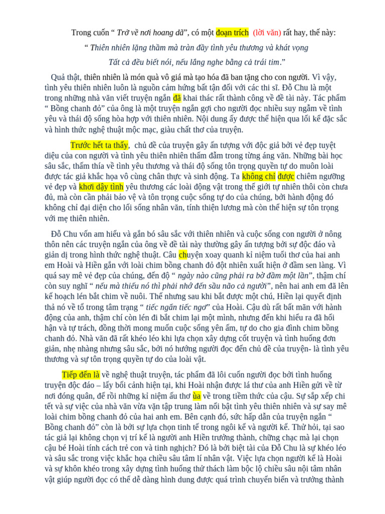 Bồng chanh đỏ | PDF