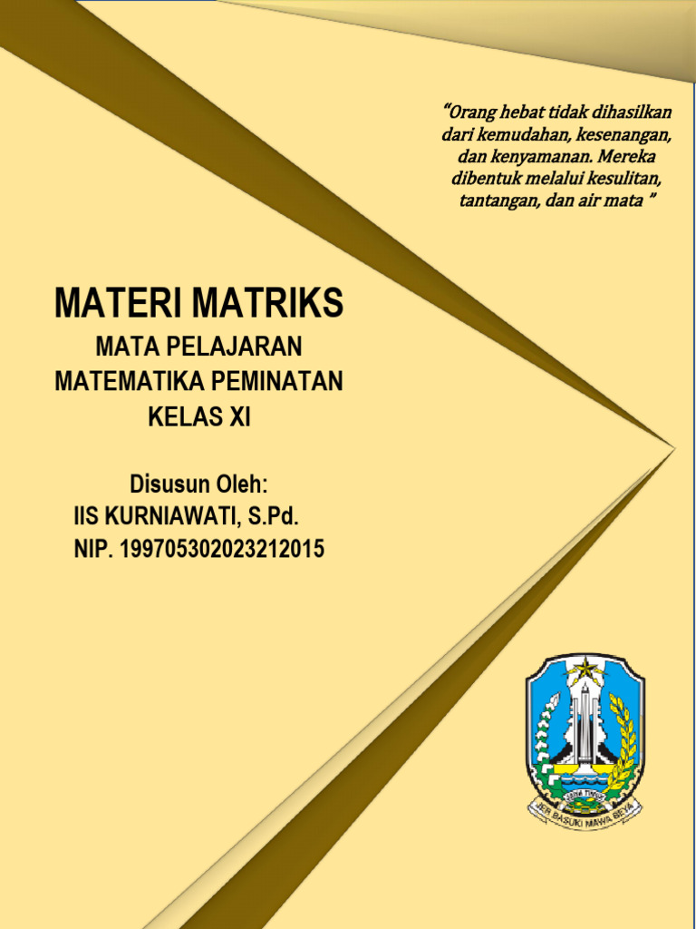 Aplikasi Matriks | PDF