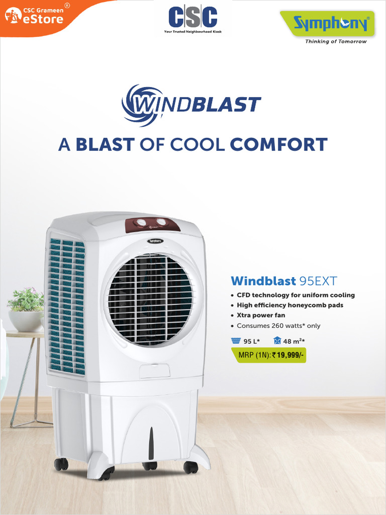 Windblast Air Coolers: Efficient Cooling Solutions | PDF