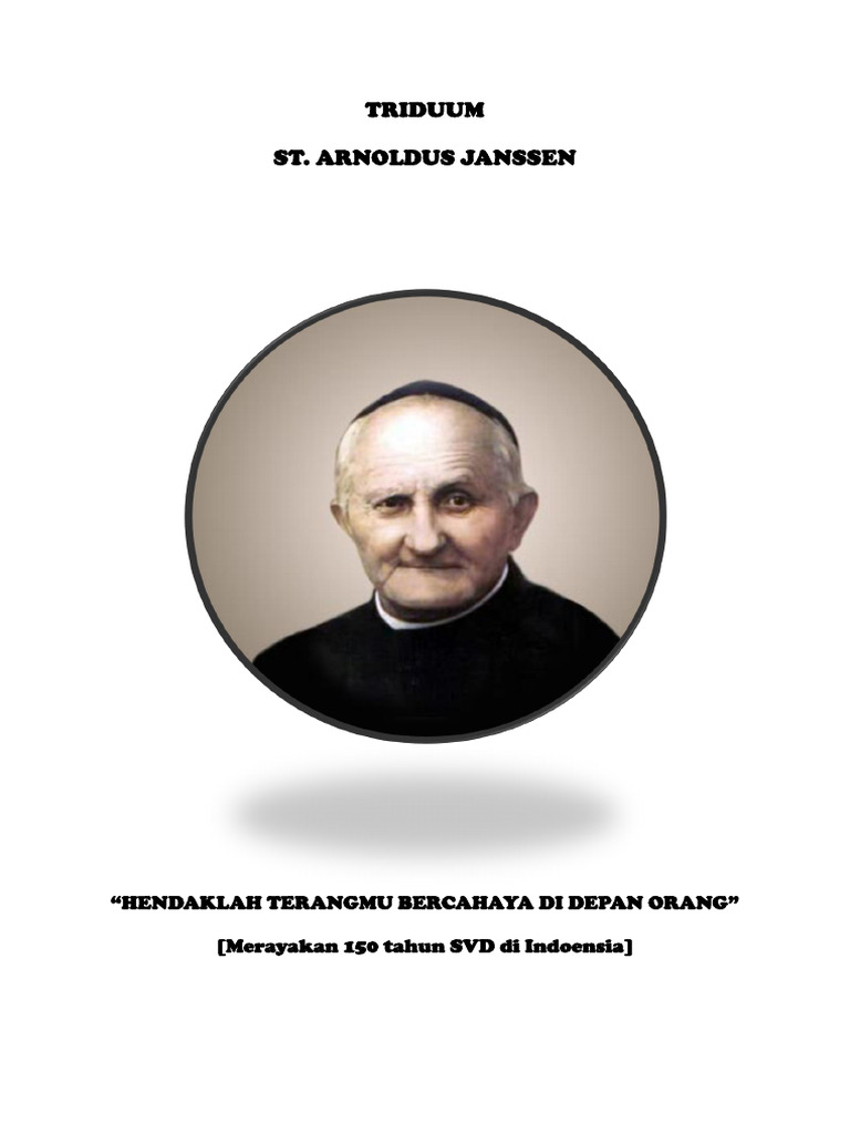 Teks Triduum ST Arnoldus Janssen | PDF