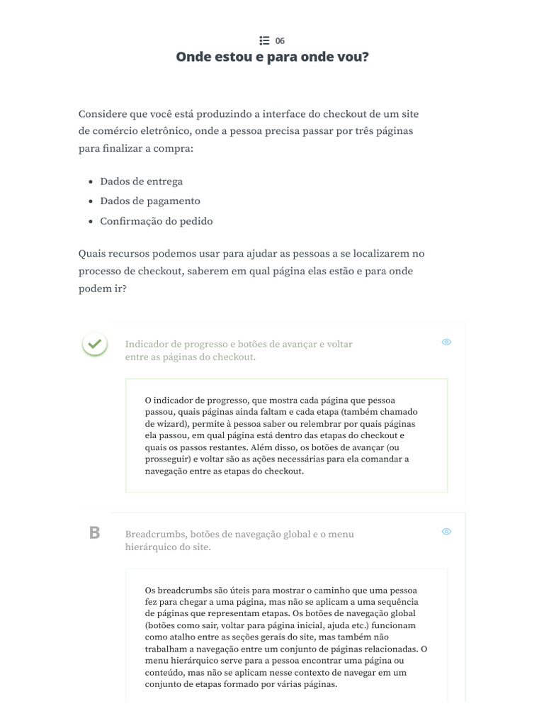 UX Acessível_ Aula 1 - Atividade 6 Onde estou e para onde vou_ _ Alura - Cursos online de ...