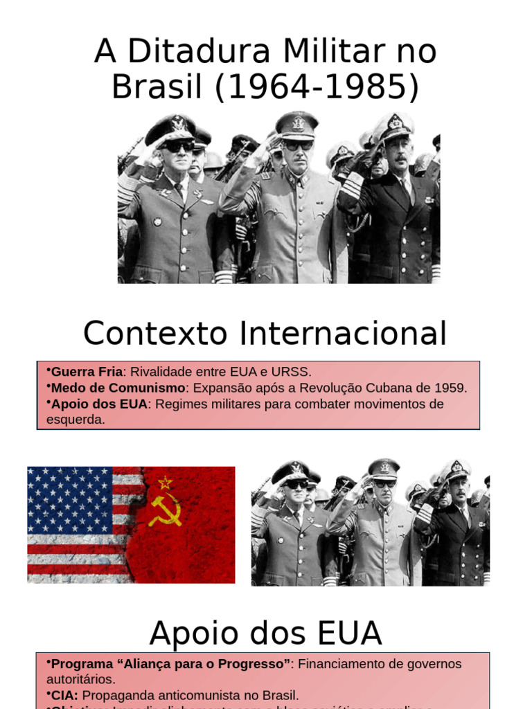 Ditadura Militar No Brasil 4kf9nn | PDF