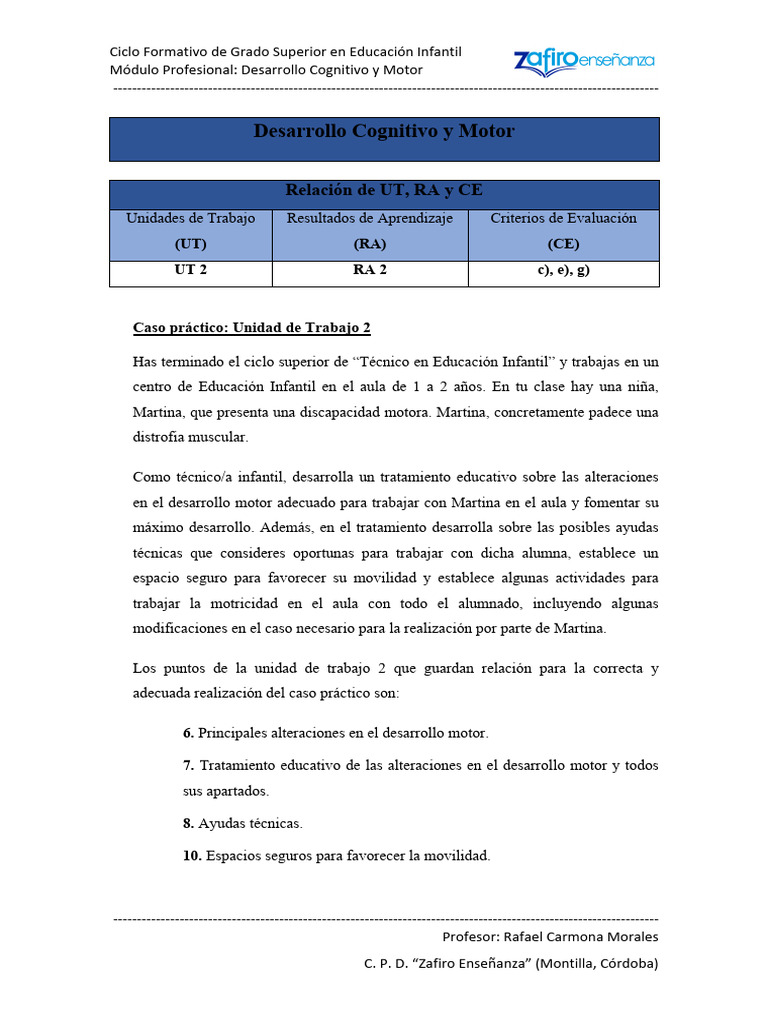 Caso práctico UT2 | PDF