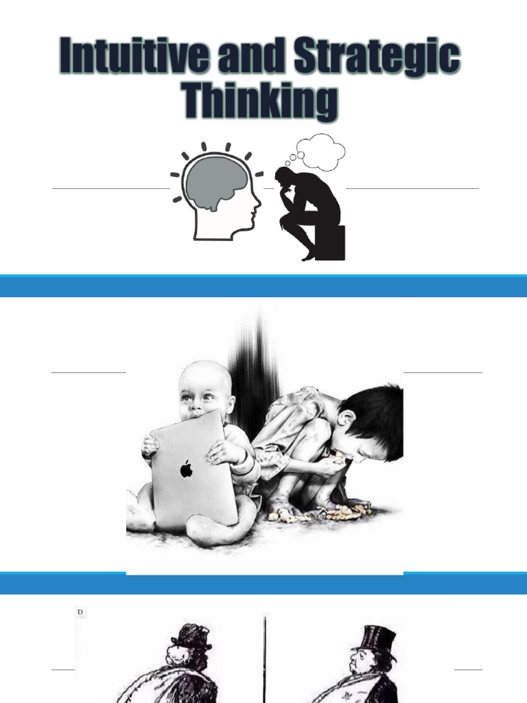 Intuitive vs. Strategic Thinking | PDF | Thought | Intuition