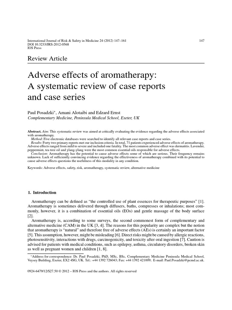 posadzki-et-al-2012-adverse-effects-of-aromatherapy-a-systematic-review-of-case-reports-and-case ...
