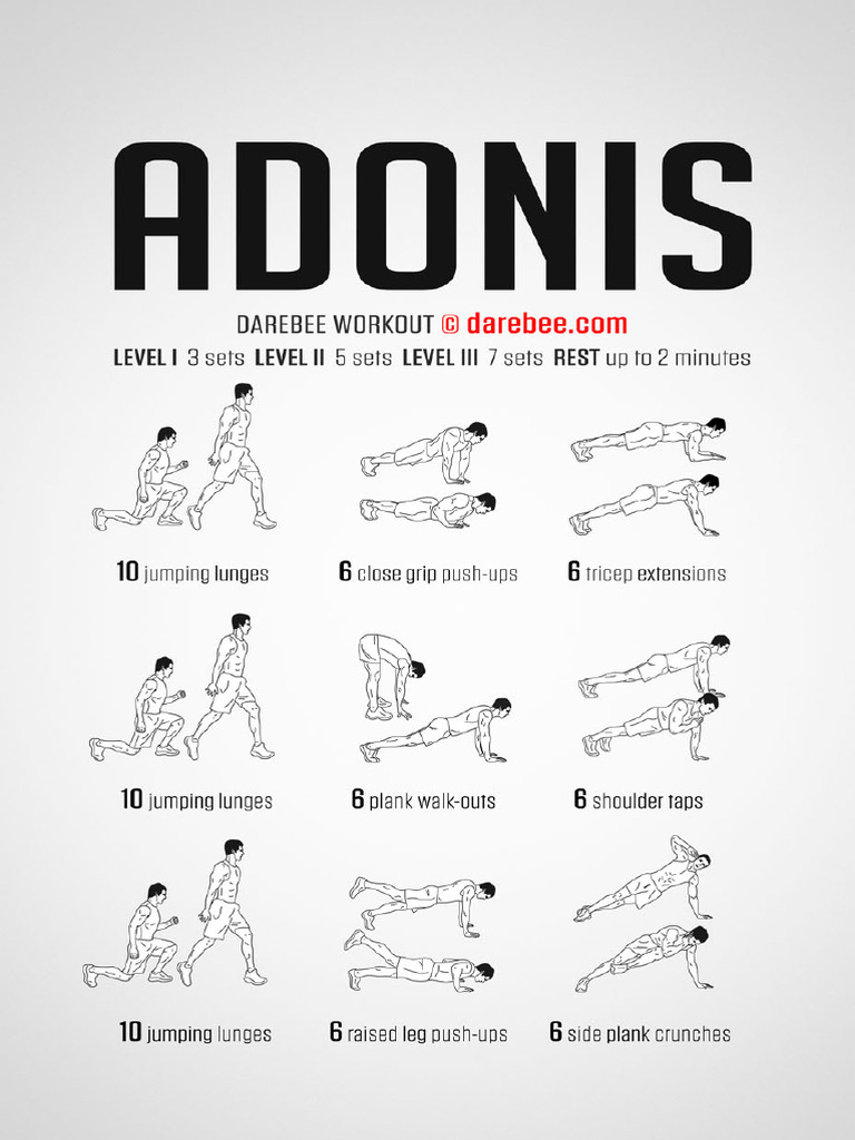 Adonis Workout | PDF