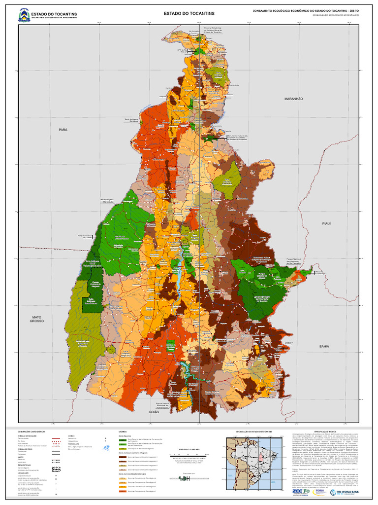Mapa Zee Tocantins | PDF